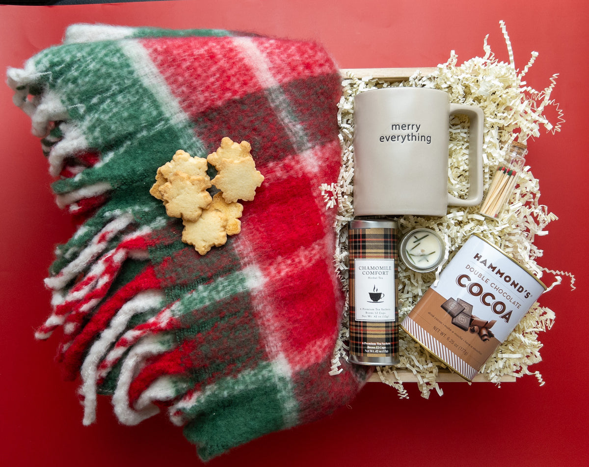 Merry Everything Cocoa + Tea Gift Box – Cheers in a Box