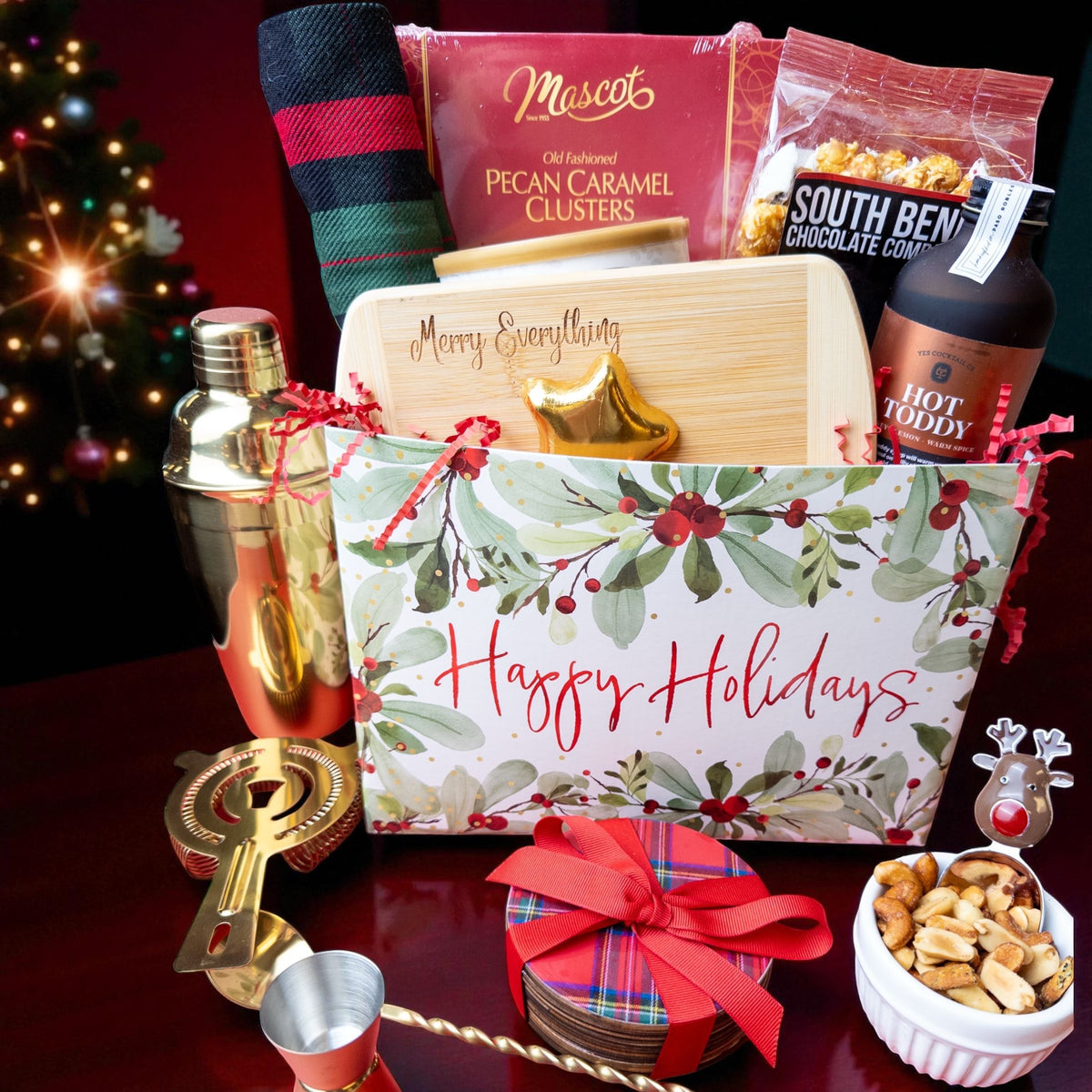 Happy Holidays Cocktail Party Box – Cheers in a Box