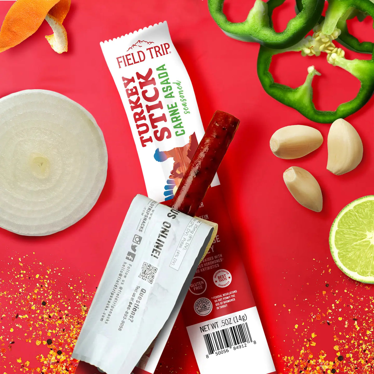 Carne Asada Turkey Stick (0.5oz) – Cheers in a Box