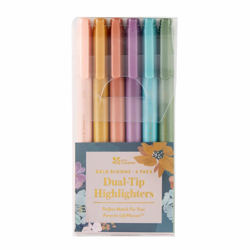 Dual-Tip Highlighters 6 Pack – Cheers in a Box
